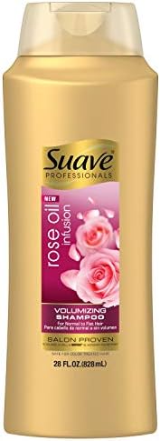 Amazon.com : Suave Professionals Rose Oil Infusion Volumizing Shampoo ...