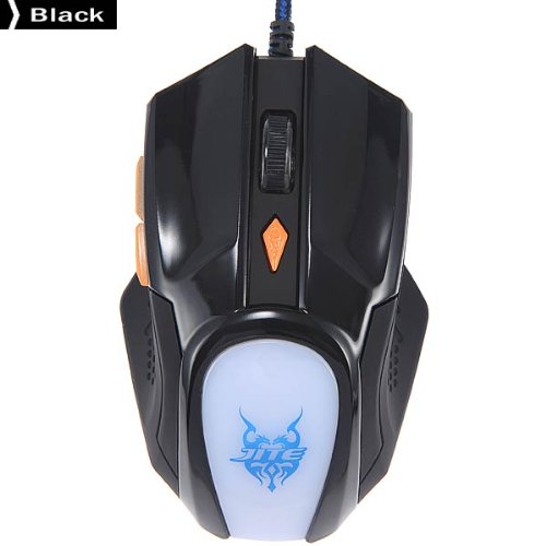 Amazon.com: JITE 2051 6D 2000DPI Wired USB Gaming Mouse DPI Changeable ...