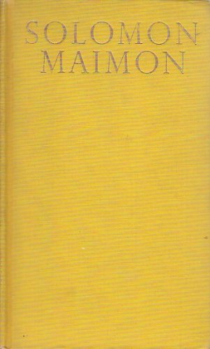 Solomon Maimon: Moses Hadas: Amazon.com: Books