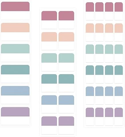 420 PCS Index Sticky Notes Tabs, Transparent Sticky Note, Book Tabs ...