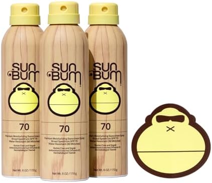 Amazon.com: Sun Bum Original Moisturizing Sunscreen Spray SPF 70 with ...