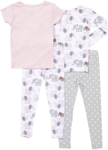 Amazon.com: Carter's 4-Pc PJ Set - Elle Dot- 3T: Pajama Sets: Clothing ...