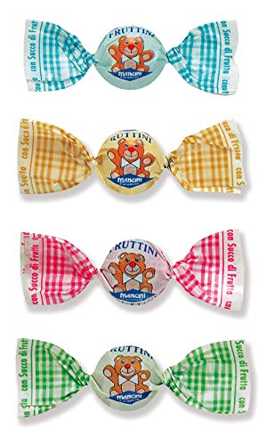 Amazon.com : Mangini, Italian Candy With Orange and Lemon Juice ...