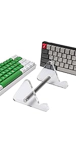 Amazon.com: SUEHIODHY 1pcs Acrylic Keyboard Display Stand Clear 3-Tier ...