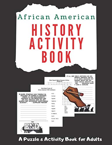 African American History Activity Book: A Puzzle Book for Adults ...
