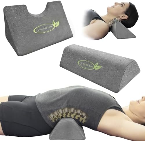 Amazon.com: Cervical Traction Wedge Neck Stretcher for Neck Pain Relief ...