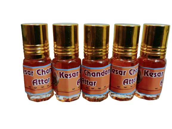 Kah attar Kesar Chandan/Saffron sandalwood Attar Long Lasting|Combo|Men ...