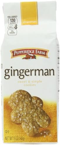 Amazon.com: Pepperidge Farm GingerMan Homestyle Cookies, 5-ounce (pack ...
