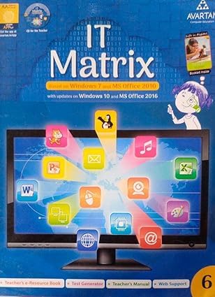 IT Matrix Class 6 (Second Hand & Used Book) (S) : Manu: Amazon.in: Books