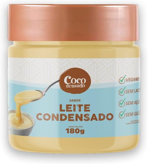 Leite Condensado de Coco sem Açucar 180g Cocodensado | Amazon.com.br