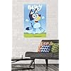Amazon.com: Trends International Bluey - Hey Wall Poster, 34L x 22.4W ...