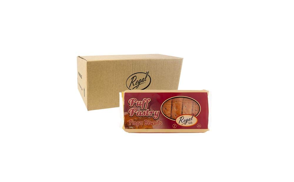 Regal Food Sweet Puff Pastry Fingers Bulk Pack- Flaky Puff Pastry ...