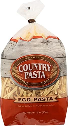Amazon.com : Country Pasta Regular Egg Noodles, 16 OZ : Grocery ...