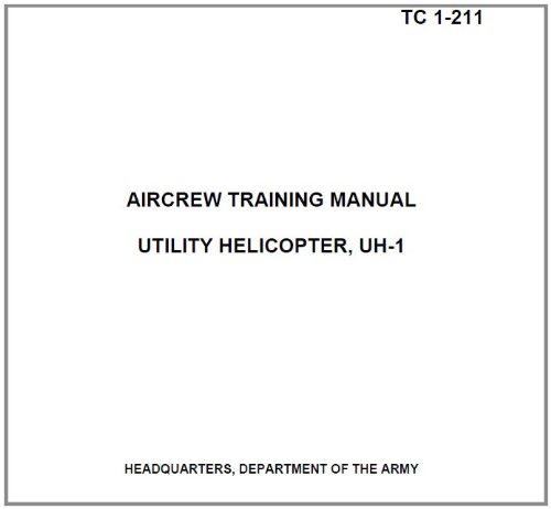 Amazon.com: US Army Training Circular, TC 1-211, AIRCREW TRAINING ...