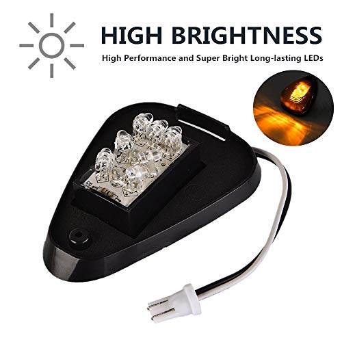 Lot de 5 feux de gabarit pour cabine de voiture, feux de position à LED ...