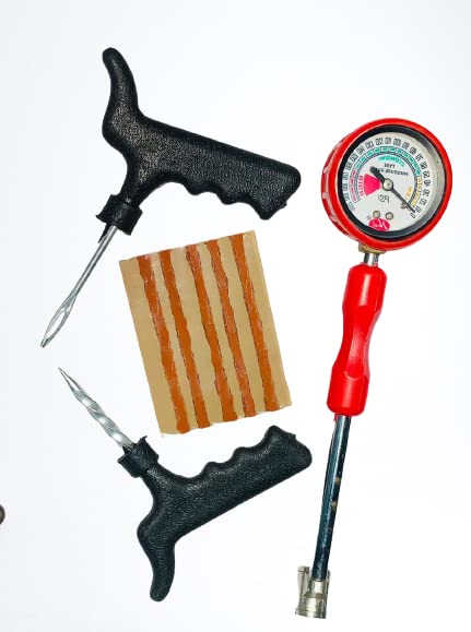 Tyre Pressure Rod Gauge Easy to use for car and Bike 200 PSI with ...