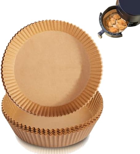 Amazon.com: Air Fryer Disposable Paper Liner, 100Pcs Round Non-Stick ...