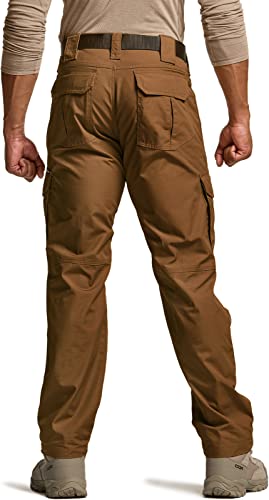 Snapklik.com : Mens Tactical Pants, Water Resistant Ripstop Cargo Pants ...