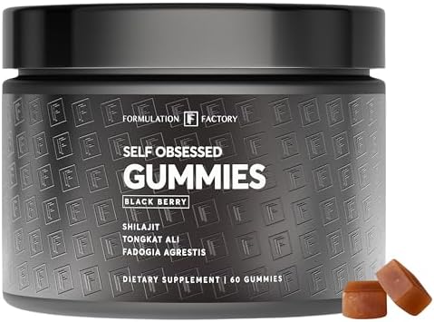 Amazon.com: Formulation Factory Self Obsessed Shilajit Gummies for Men ...
