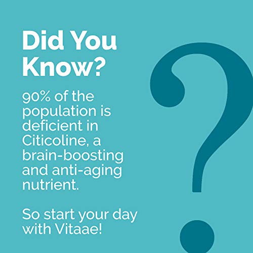 Vitaae Cognizin Citicoline Memory Supplement - Support for Brain Health ...