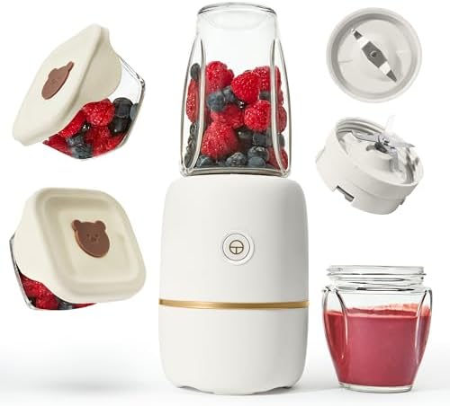 Amazon.com: Kwiplee Bubble Blender, Baby Food Maker & Puree Blender ...