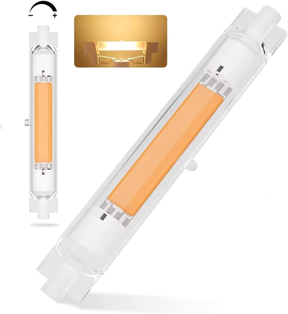 Beylore R7S LED 118mm Dimmbar 20W R7S LED Ersatz for 200W Halogenstab ...