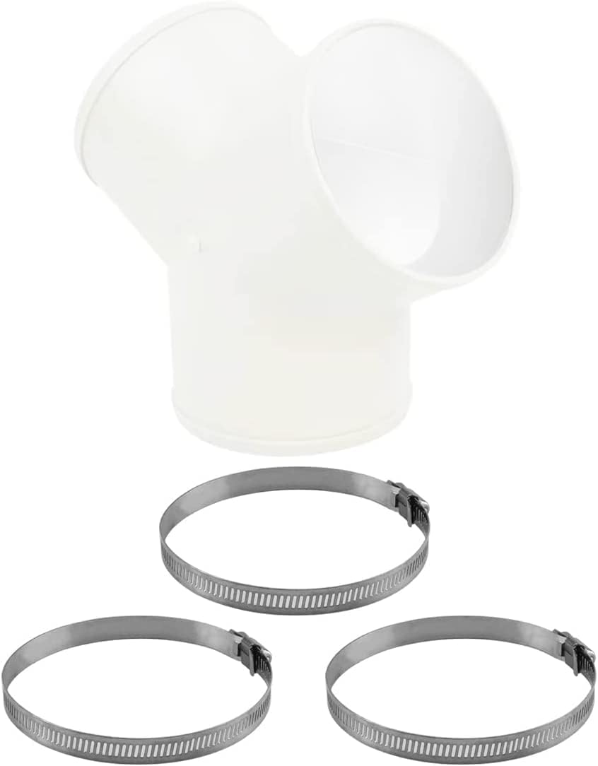 Amazon.com: 3 Way Duct Connector Duct Splitter for Exhaust ABS Duct ...