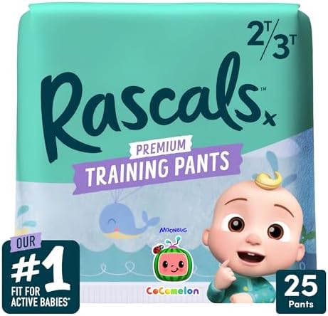 Amazon.com: Rascal + Friends Training Pants Size 2T-3T (25 Count) : Baby
