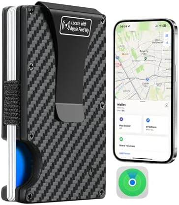 Amazon.com: Anti-Lost Trackable GPS Smart Wallet for Men with Tracker ...