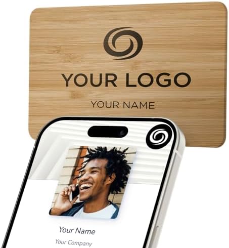 Amazon.com: Linq Fully Custom Logo Digital Business Card - Smart NFC ...