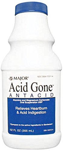 Major Pharmaceuticals 264978 Acid Gone Antacid Líquido, Comparar con ...