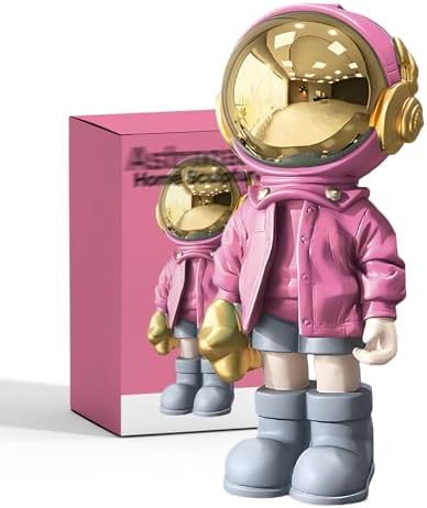 Amazon.com: EZ4ENCE Astronaut Statues Spaceman Sculpture Modern Arts ...