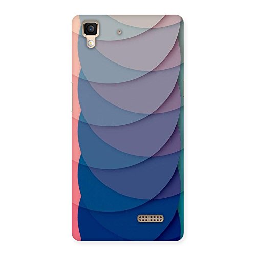 Swirls Colors Back Case Cover for Oppo R7 : Amazon.in: Electronics