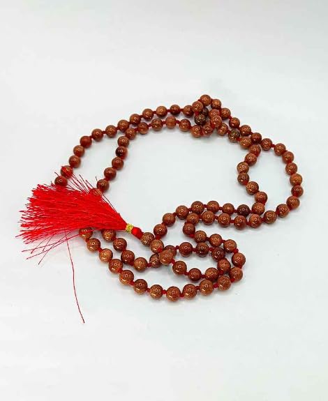 Venus Gems Gallery Sunstone Mala Original Certified 108 Beads Japa Mala ...