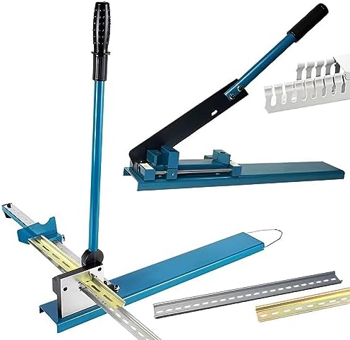 DIN Rail Cutter Tool and Tabletop Cutting Machine - Double Groove Rail ...