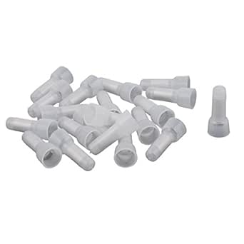 (50 Pcs) Nylon Insulated Closed End Caps Connector Use For Wire End ...