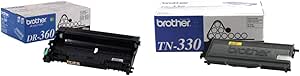 Brother DR360 Drum Unit + Brother TN330 Black Toner Cartridge : Amazon.ca: Office Products