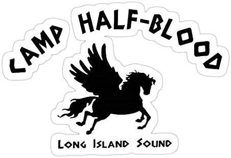 Amazon.com: Camp Half-Blood, Rick Riordan Decal Sticker - Sticker ...