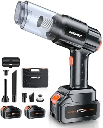 Amazon.com - Ruvio PRO Cordless Hand Vacuum 17” Portable Vacuum Cleaner ...