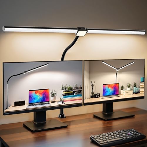 JKFIPKHI LED Desk Lamp for Home Office,Eye-Caring Desk Light with ...