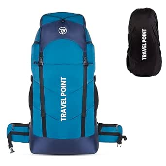 Buy TRAVEL POINT 60 Liters Waterproof Travel Rucksack Backpack for ...
