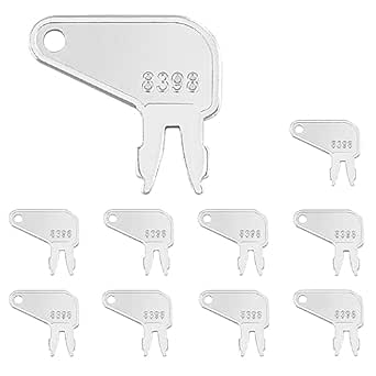Amazon.com: 10 Pack Ignition Keys, 8H5306 Master Disconnect Key for ...