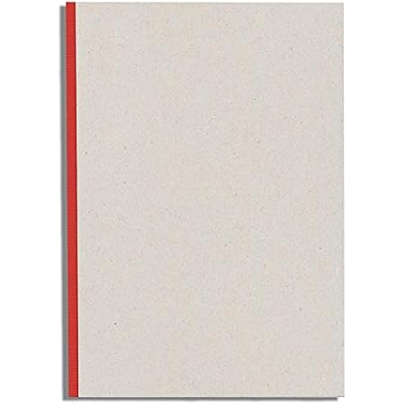 Amazon.com: Stitch Bound Blank Sketch Book- Red Spine 8-1/4x11-3/4 Inch ...