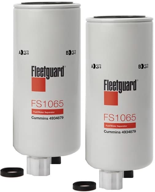 Buy FS1065 Fleetguard Fuel Water Sep (Pack of 2), Replaces Baldwin ...