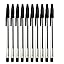 ARTH Pack of 50 Black Biro Pens Stick Ballpoint Multipack : Amazon.co ...