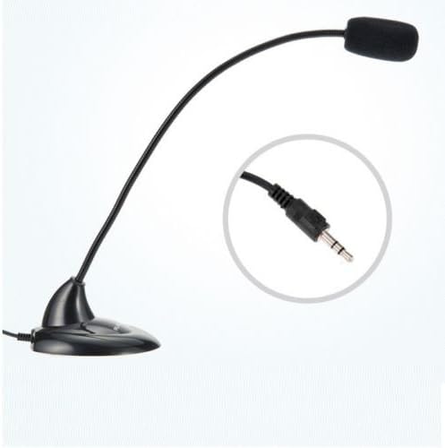PLEOMAX PLM-100 Stand Microphone Condenser Wired Microphone For PC ...