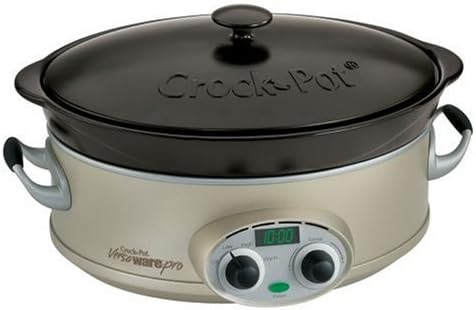 Amazon.com: Crock-Pot SCVI600B-SS 6-Quart Premium VersaWare Slow Cooker ...