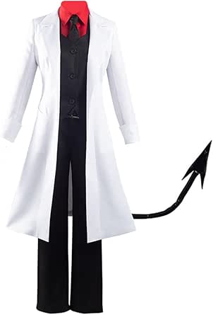Amazon.com: Faihuu Helltaker Loremaster/Azazel Cosplay Costume Outfits ...