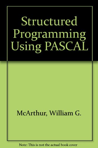 『Structured Programming Using Pascal』｜感想・レビュー - 読書メーター