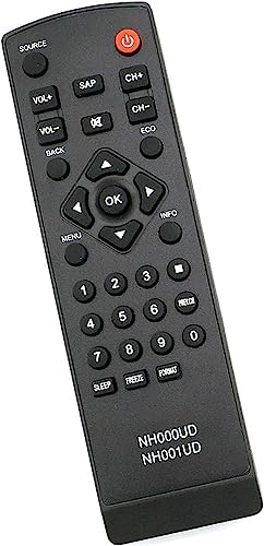 Amazon.com: Nh000ud Nh001ud Remote Control Compatible with Sylvania ...